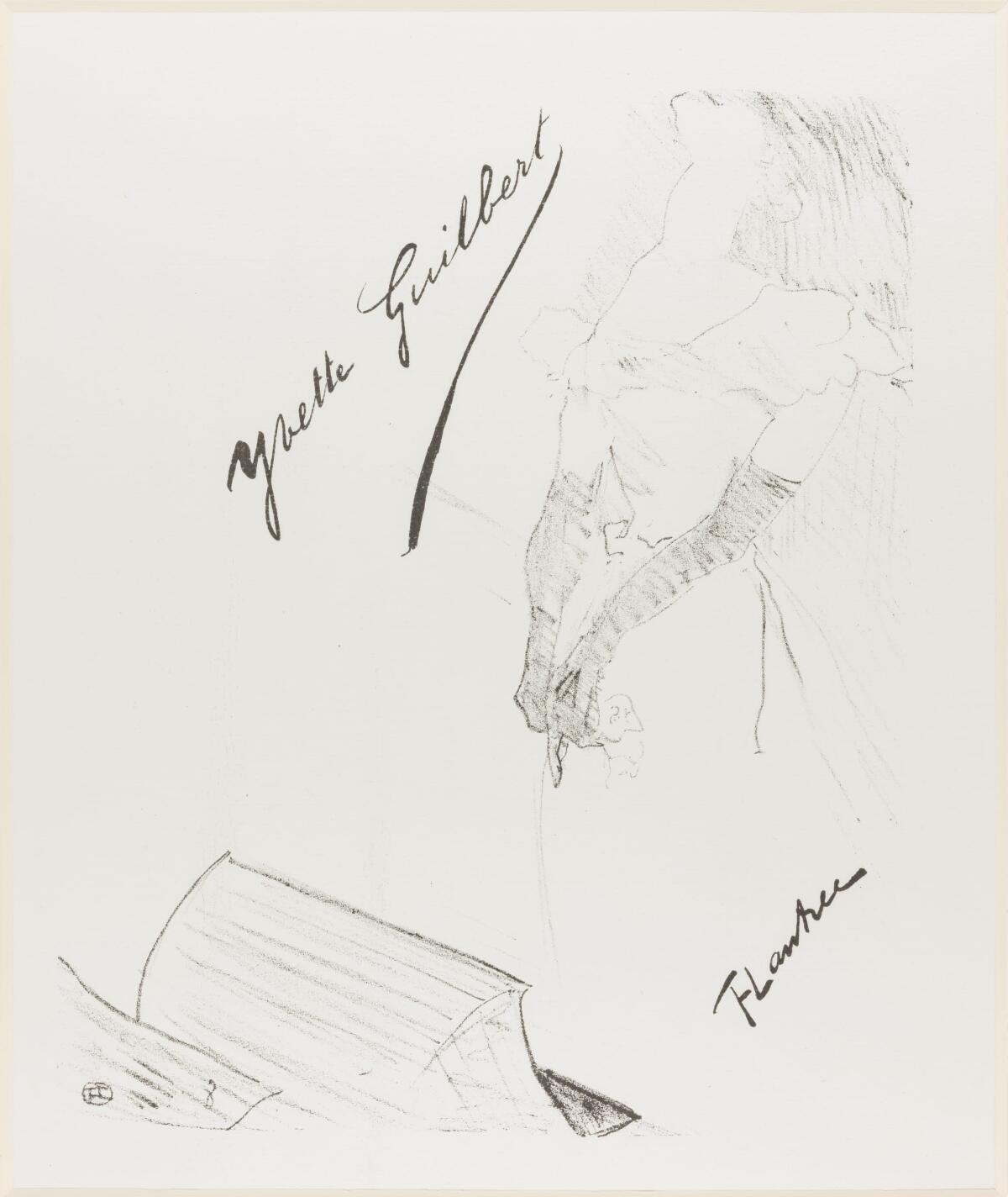 Frontispiece (Yvette Guilbert) | Hammer Collections