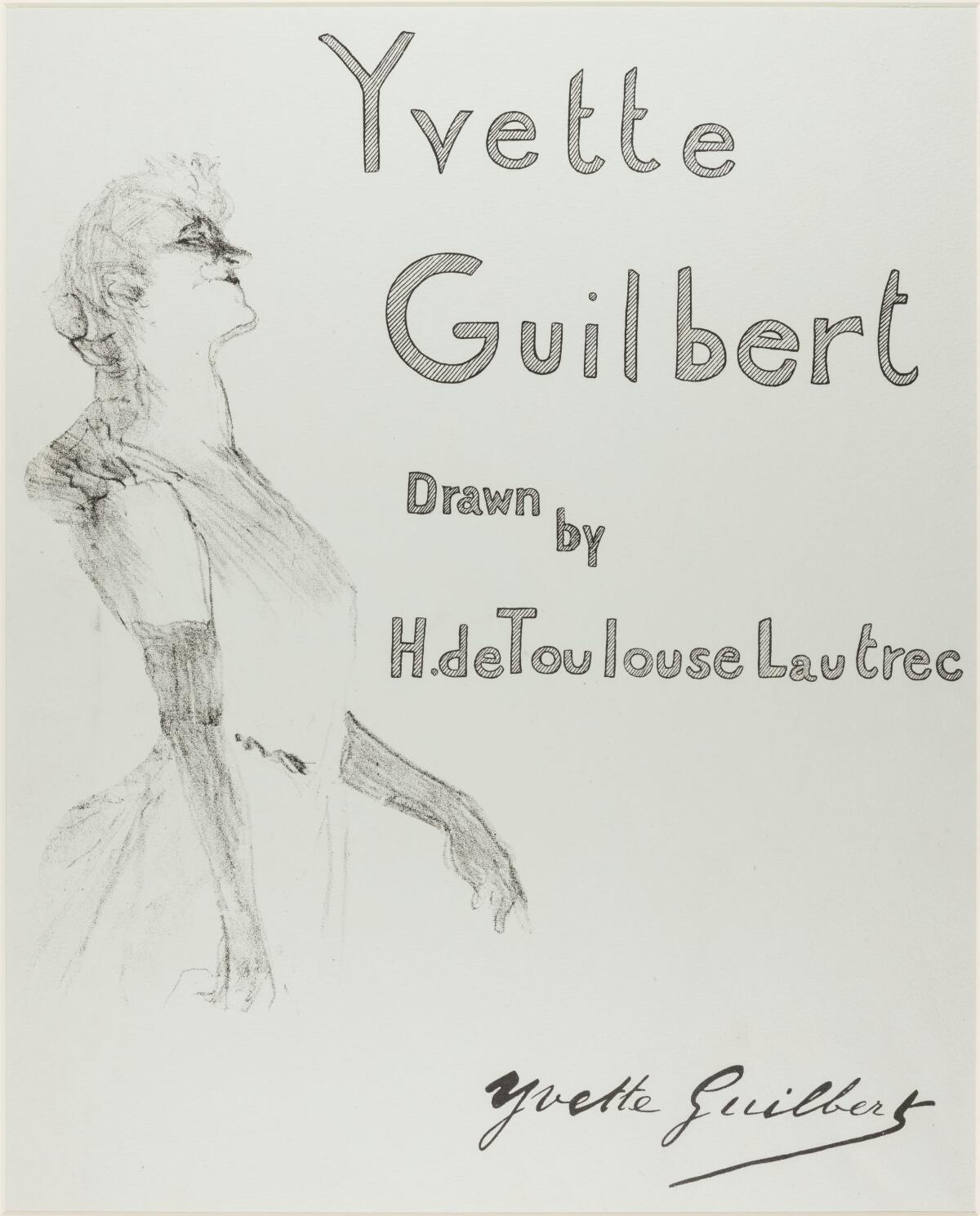 Cover (Yvette Guilbert) | Hammer Collections