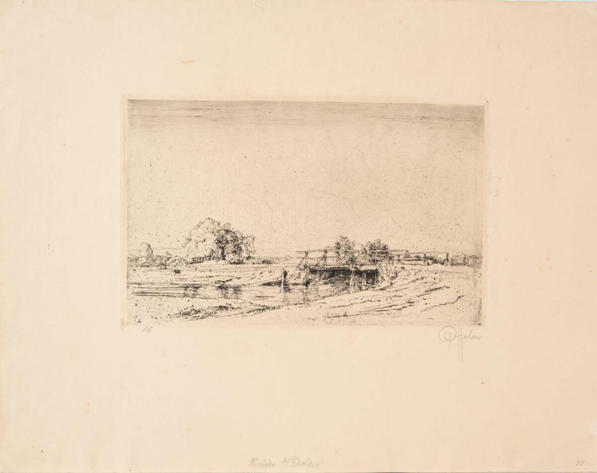 Landscape with Bridge | Hammer Collections