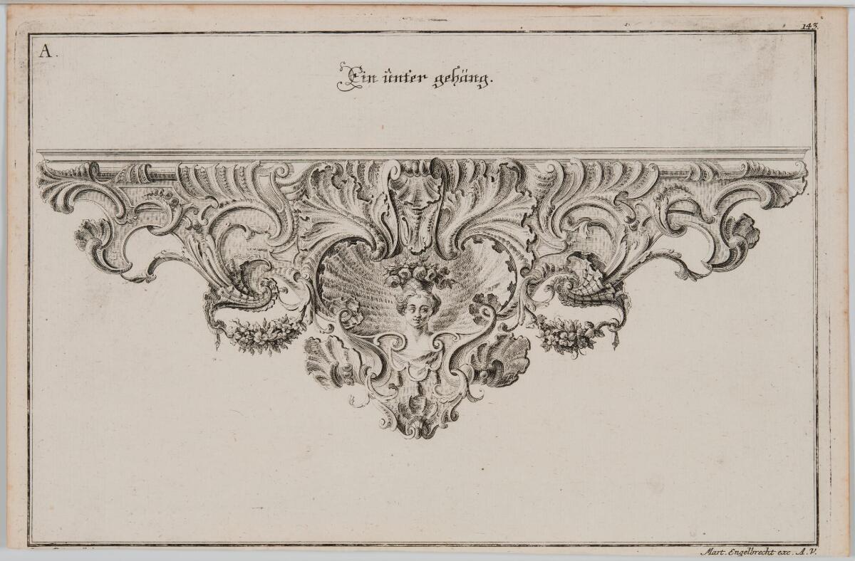 Ein unter gehang. | Hammer Collections