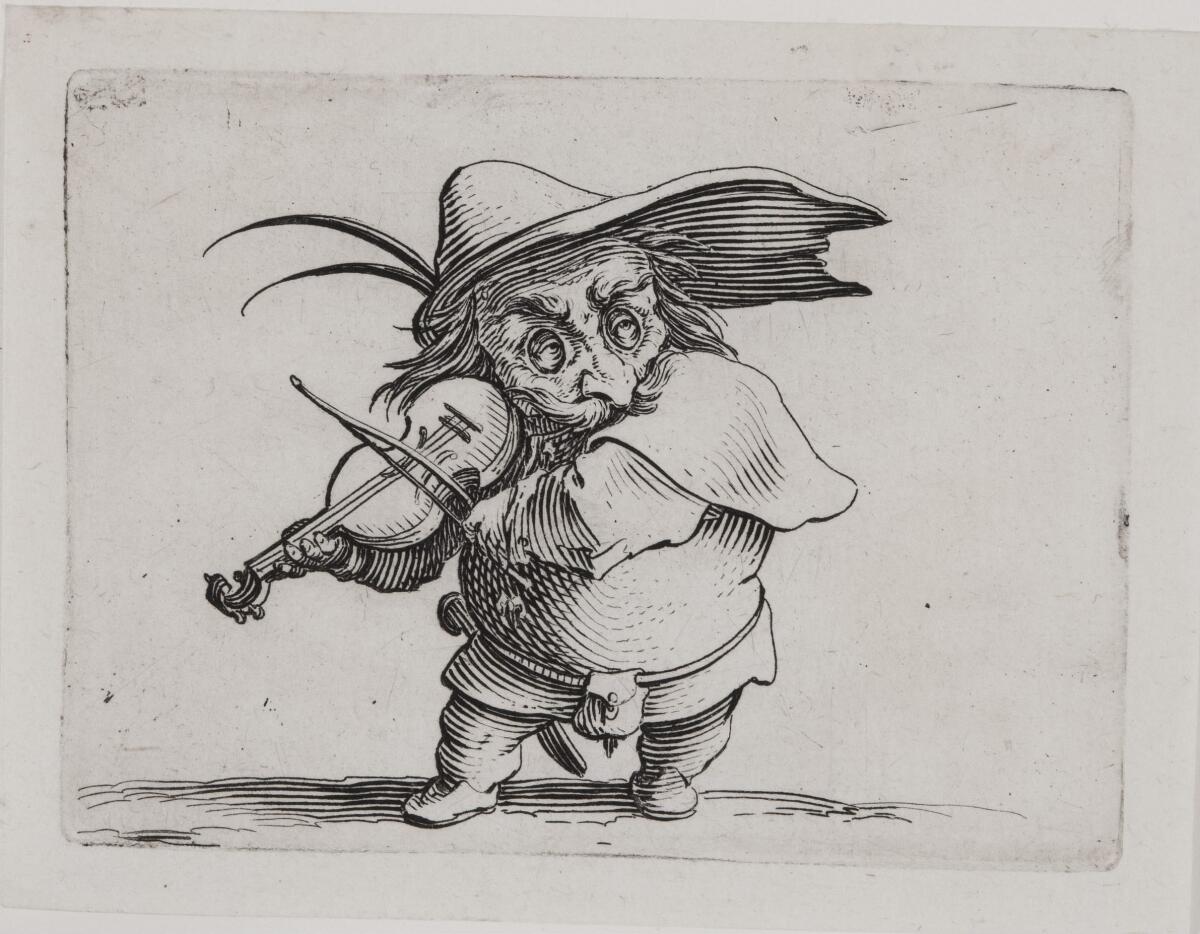 Dwarf with Violin | Hammer Collections
