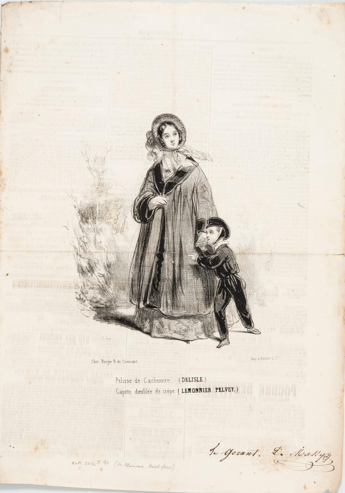 Pelisse de Cachemire, Capote doublee de crepe | Hammer Collections