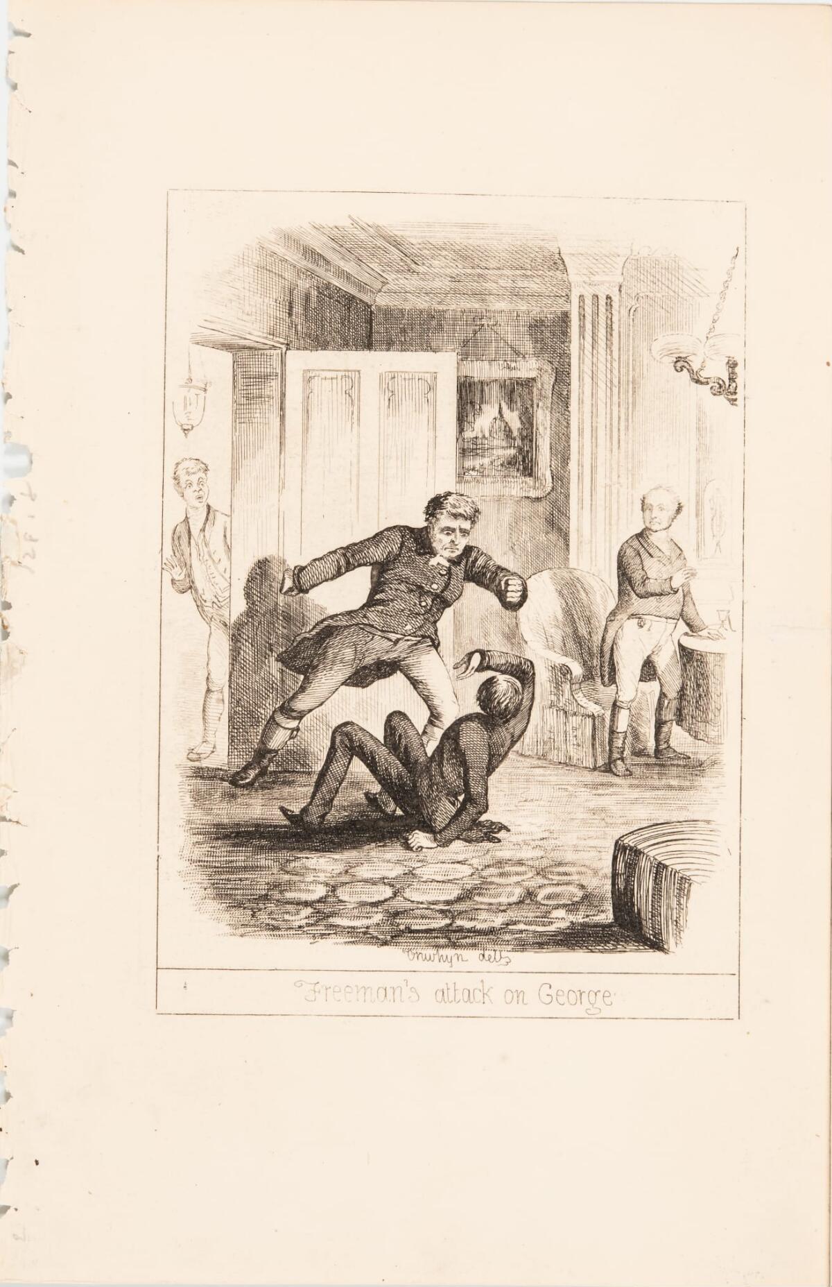 Freeman's Attack on George | Hammer Collections