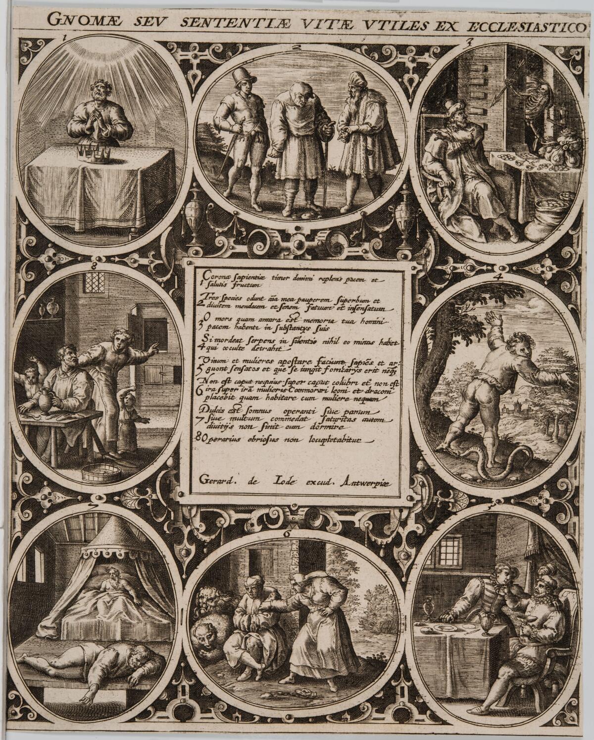 Useful Adages for Life from Ecclesiasticus | Hammer Collections