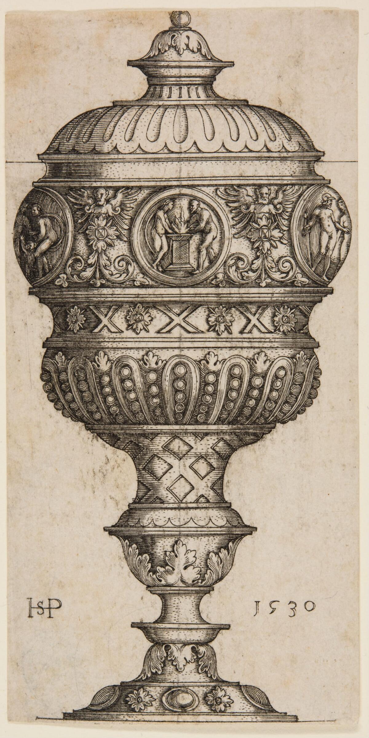 Goblet with Round Medallions | Hammer Collections