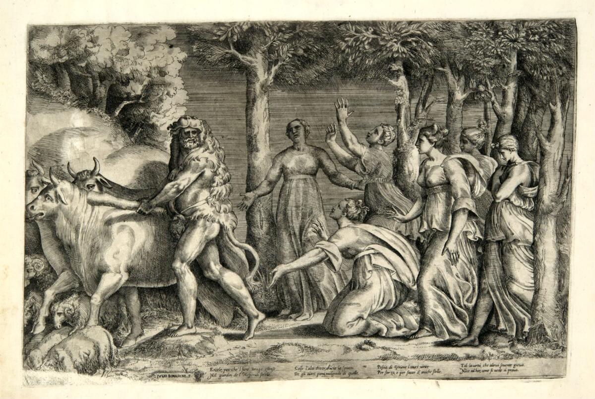 Hercules Driving the Oxen of Gerion | Hammer Collections