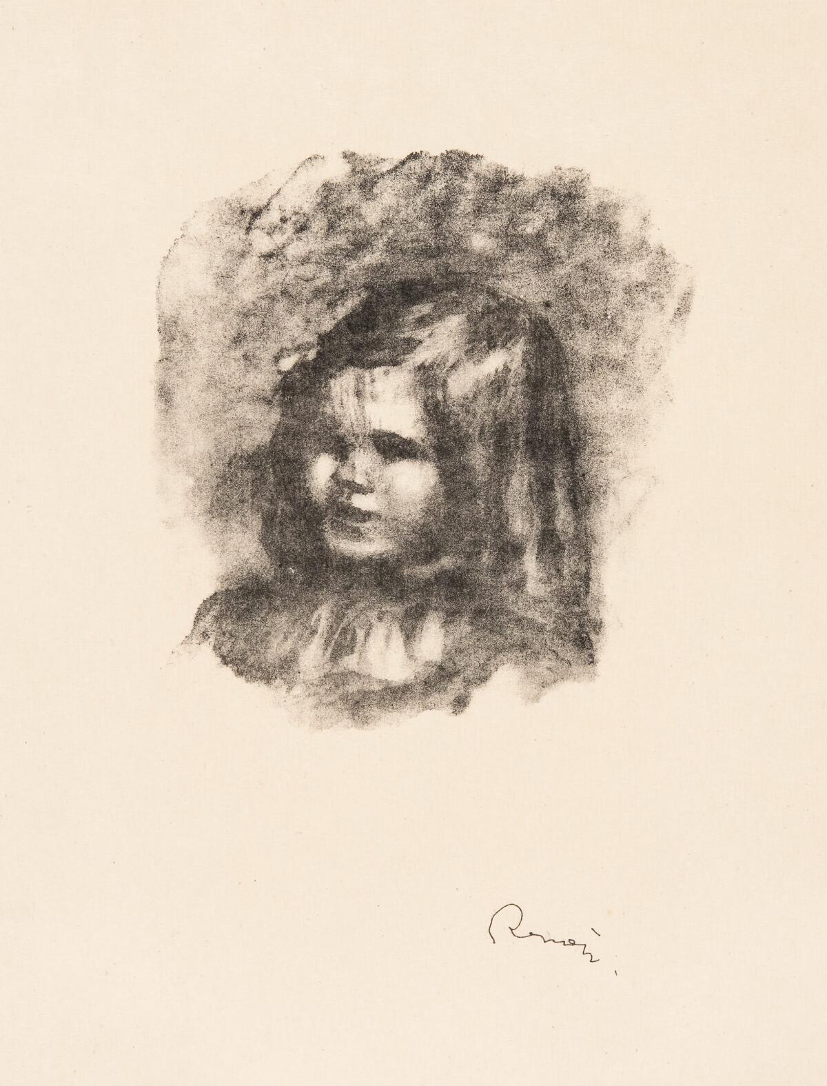 Claude Renoir, tourné à gauche | Hammer Collections