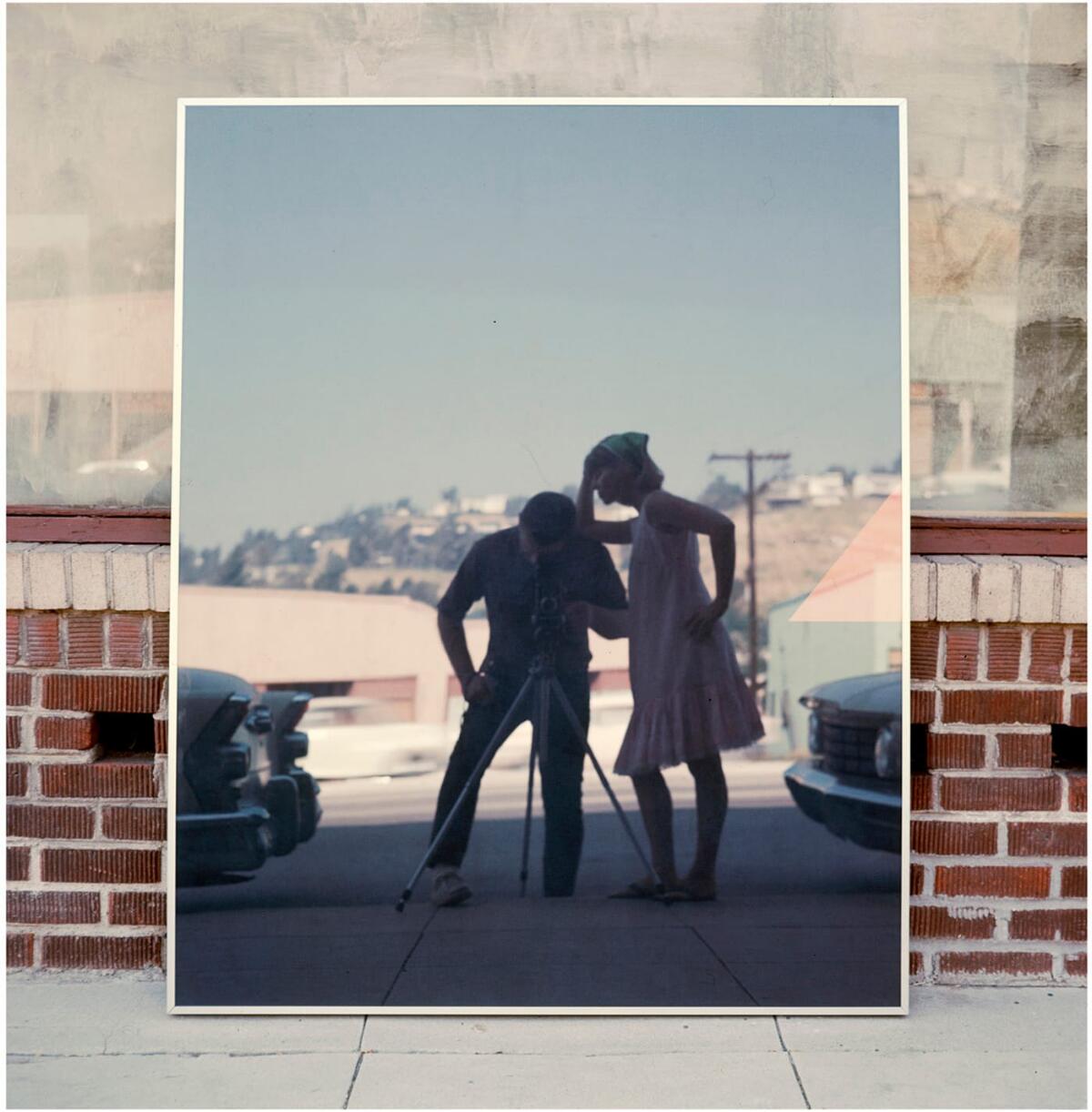 Black Glass Painting Photograph | Hammer Collections