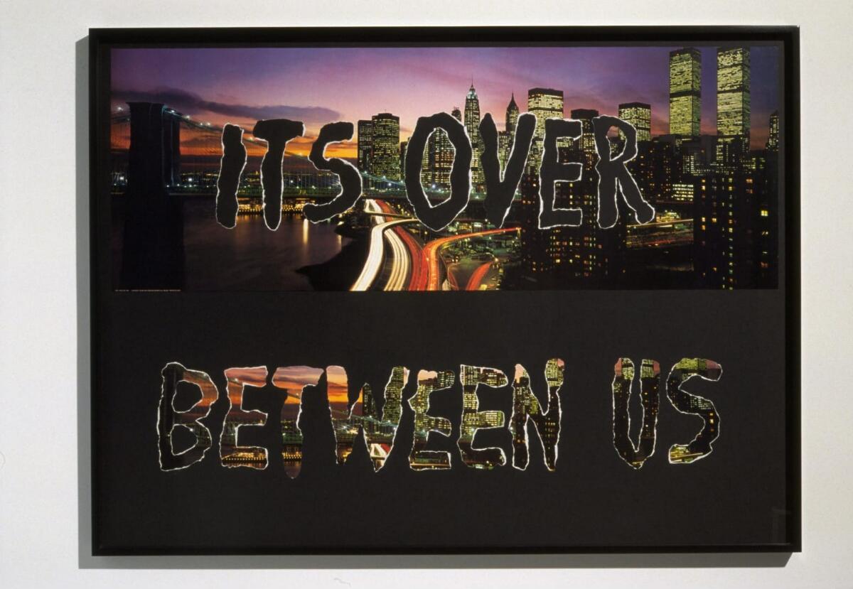 It's Over Between Us | Hammer Collections