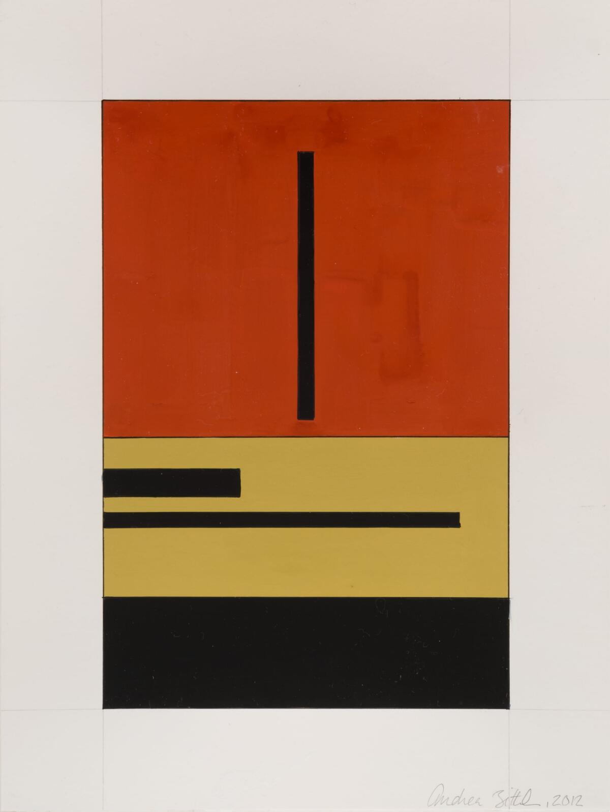 #2 Study for A-Z Cover Series 2 (Rust and Gold Geometric) | Hammer ...